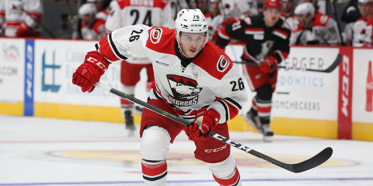 Connor Brickley Joins Vegas in Expansion Draft - Charlotte Checkers ...